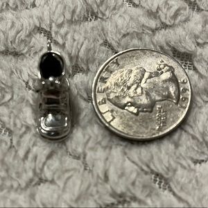 Wells | Jewelry | Sterling Silver 966 Baby Shoe | Poshmark
